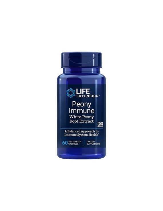 Peony Immune White Peony Root Extract / Бял Божур (корен) 600 mg х 60 ...