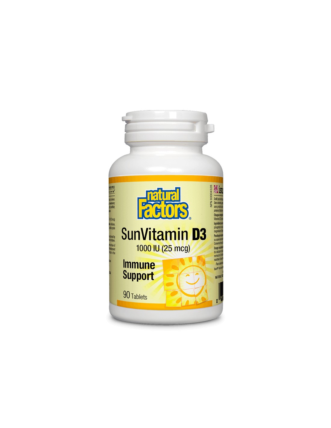 Vitamin D3/ Витамин D3 1000 IU, 90 таблетки Natural Factors