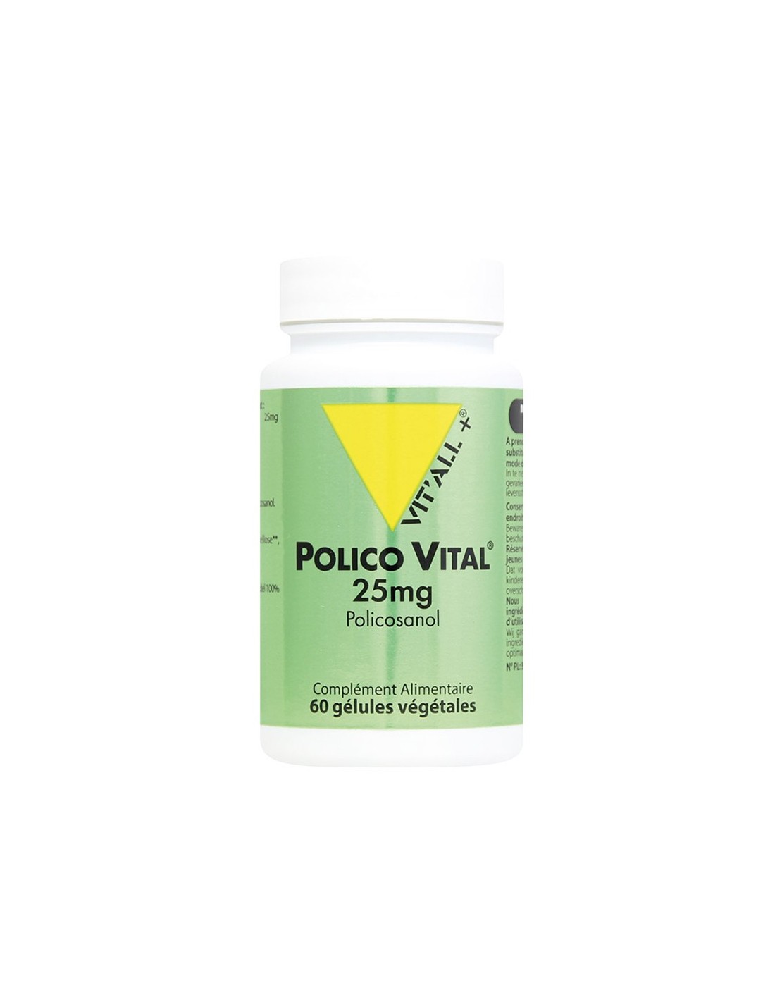 За нормални нива на холестерола - Поликозанол Polico Vital®, 25 mg х 60 ...